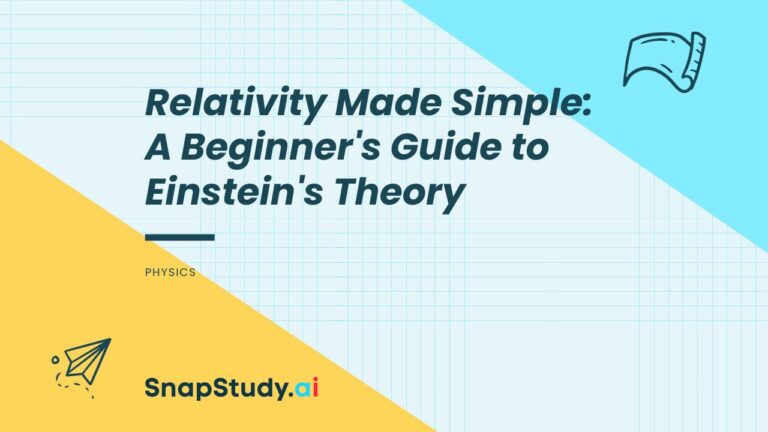 Relativity Made Simple: A Beginner's Guide to Einstein's Theory ...
