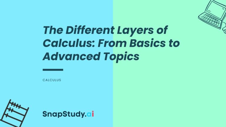 The Different Layers of Calculus: From Basics to Advanced Topics ...